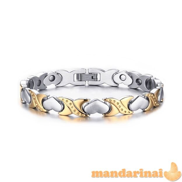 Magnetinė hematito apyrankė | Mandarinai.lt