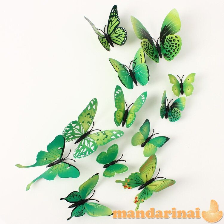 3D lipdukų „Spalvoti drugeliai“ rinkiniai | Mandarinai.lt